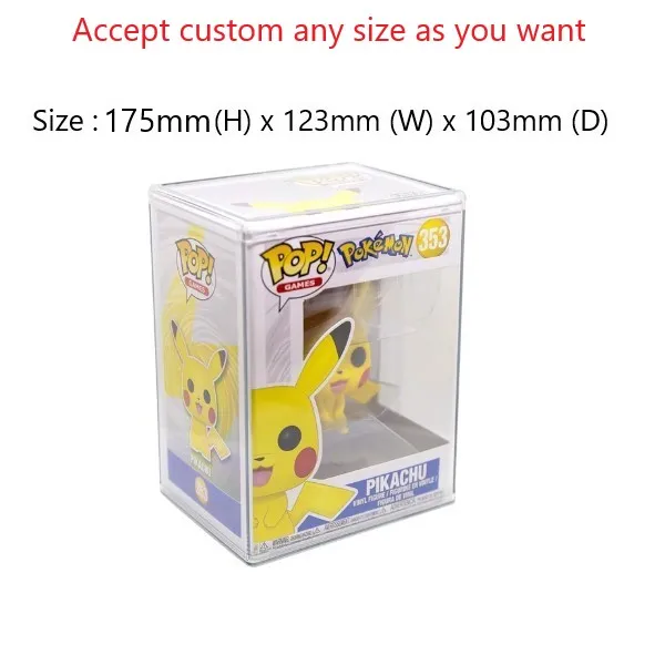 Funko Pop Protector Box - Premium Acrylic Display Case