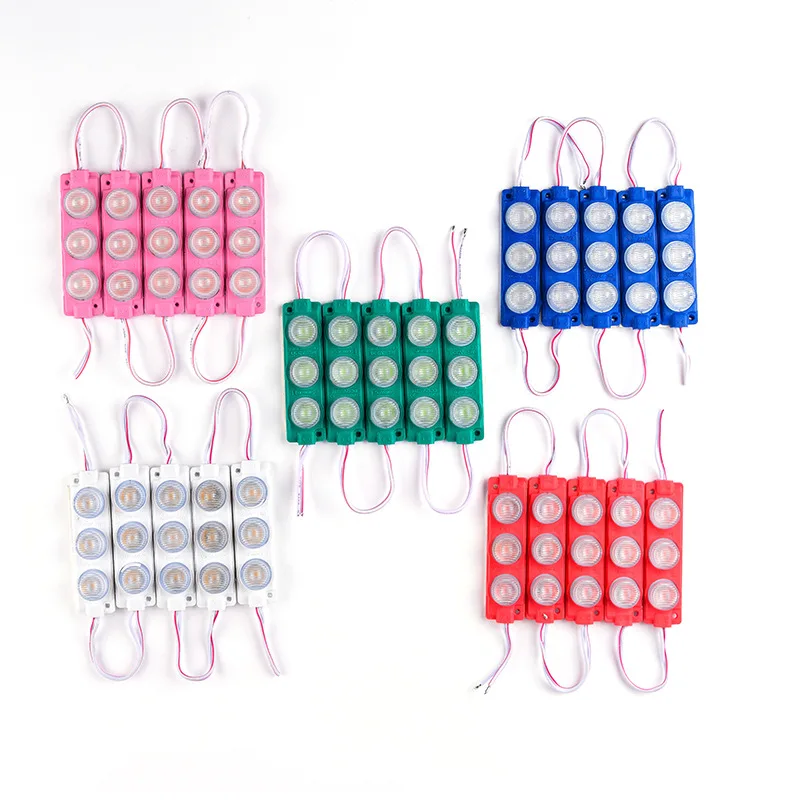 10pcs/lot LED Module 5054 3 LED DC12V Waterproof Lighting