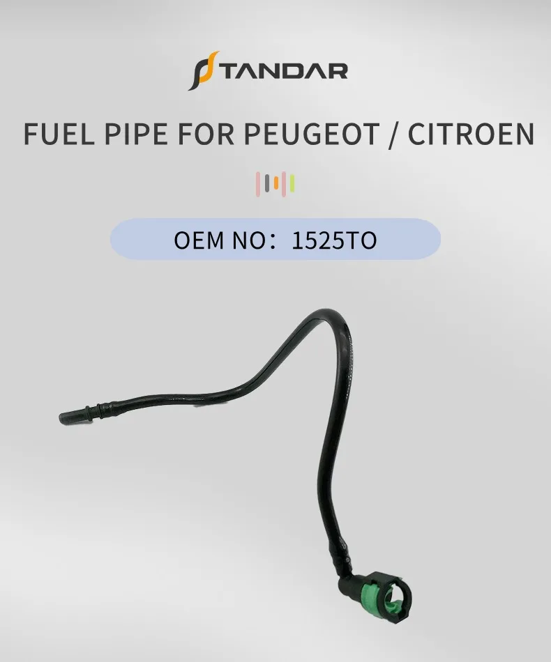 1525TO Fuel Line Pipe for Peugeot 206 CC (2D) 1.6 HDI
