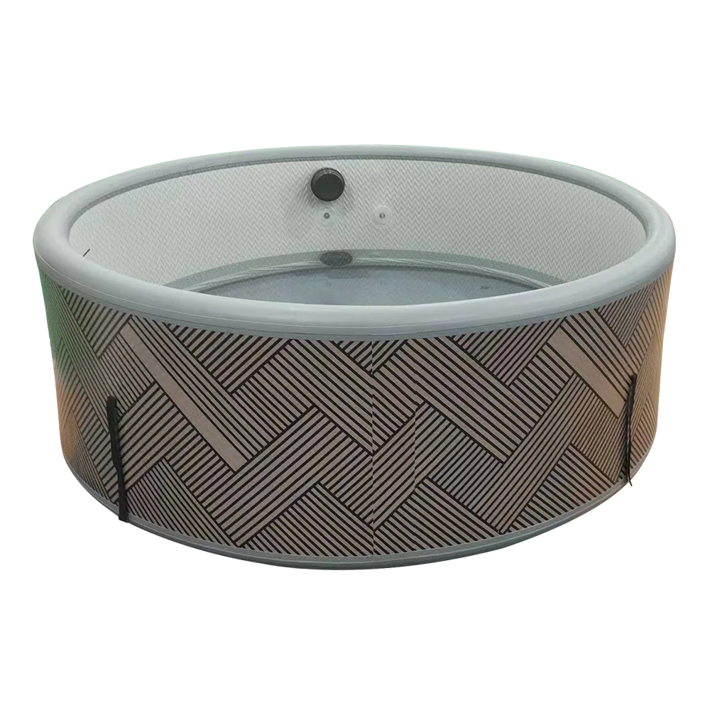 High Quality Drop Stitch DWF PVC Inflatable Massage Pool 4-6 Person ...