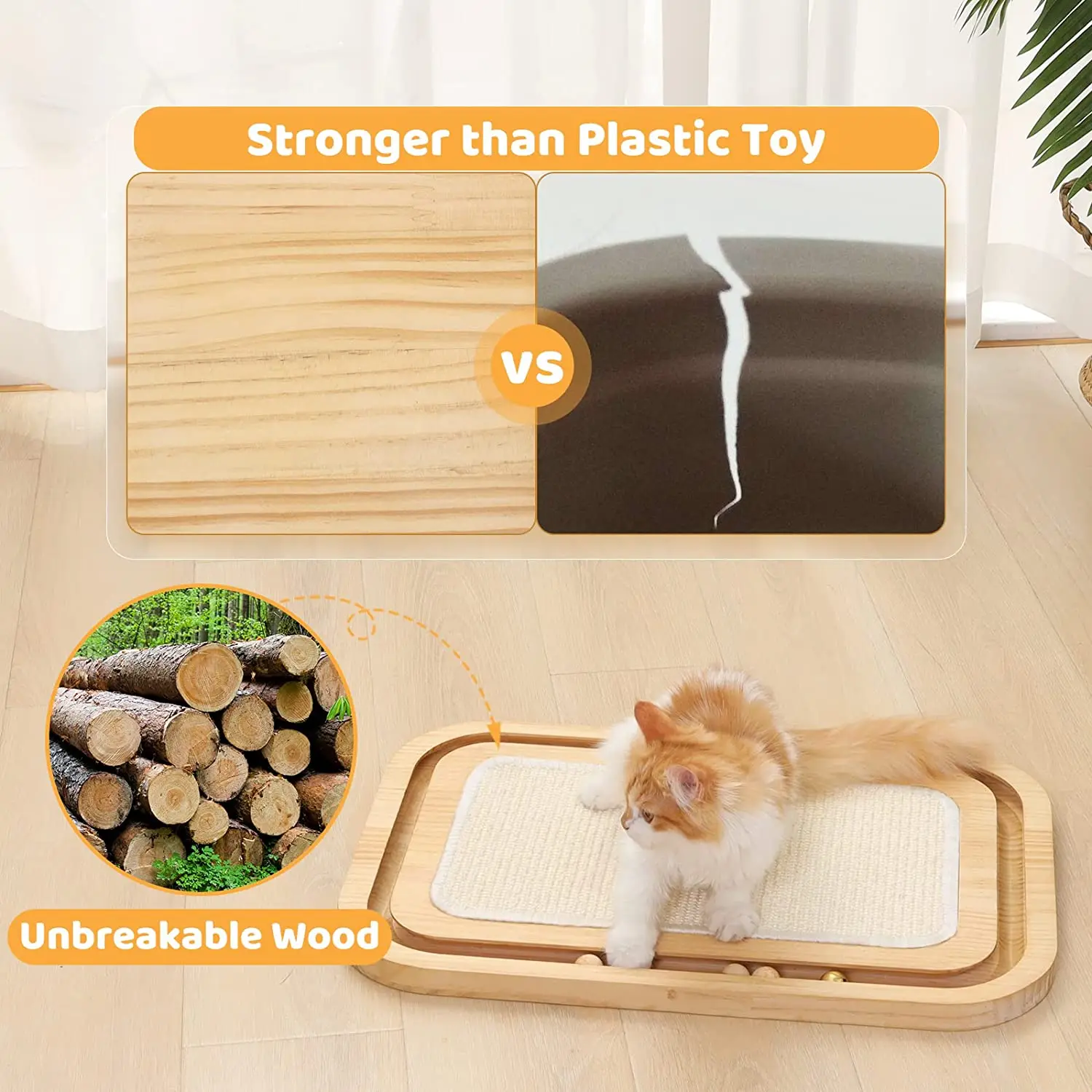 Brand New Cat Tower And Hammock And Indoor Cat Grab Pillars - Buy Cat ...