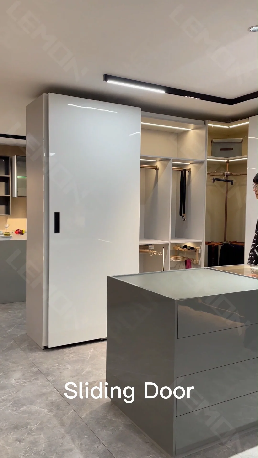 L Shape Design 2024 3m Modern Design Modular Bedroom Wardrobe With High ...