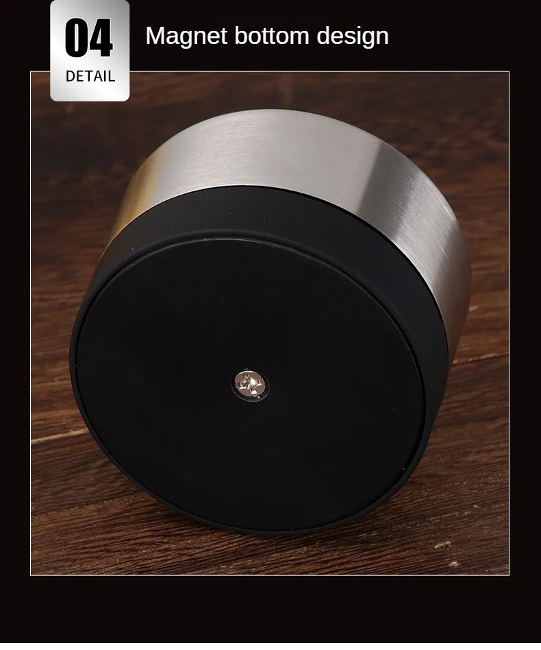 Stainless Steel Mechanical Countdown Timer Kitchen Tool Round Shape ...