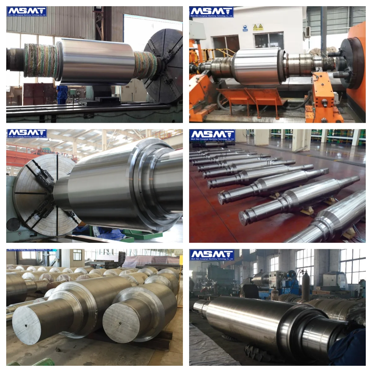 42crmo Large Roller Shaft Heavy Duty Non-standard Big Forging Rotary ...