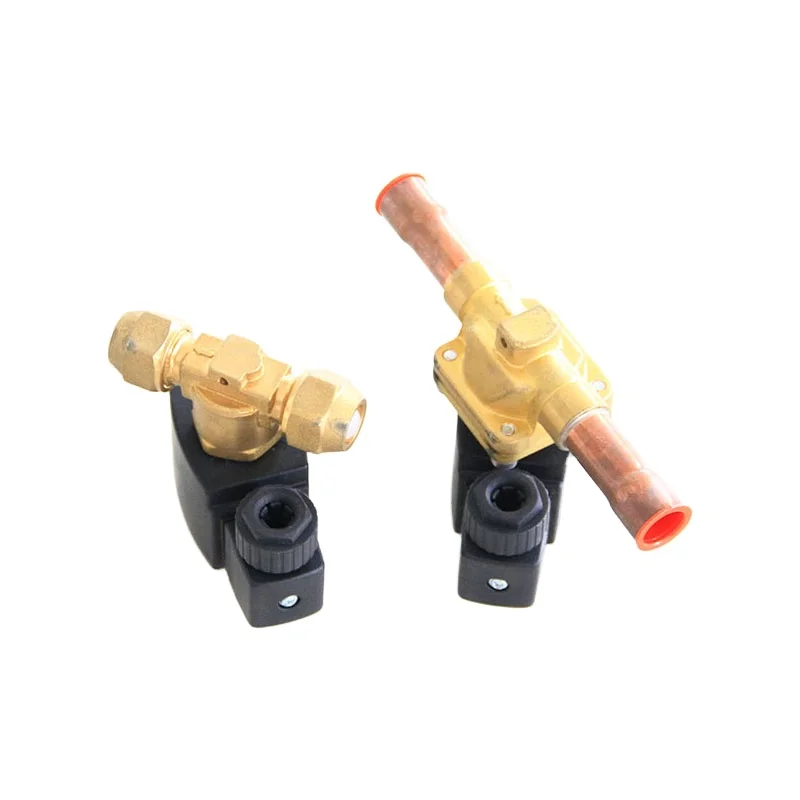 Castel type solenoid valve for refrigeration with solenoid valve coil ...