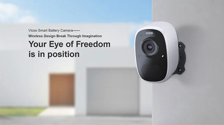 High Quality 3MP Wireless Outdoor Security Camera with Audio
