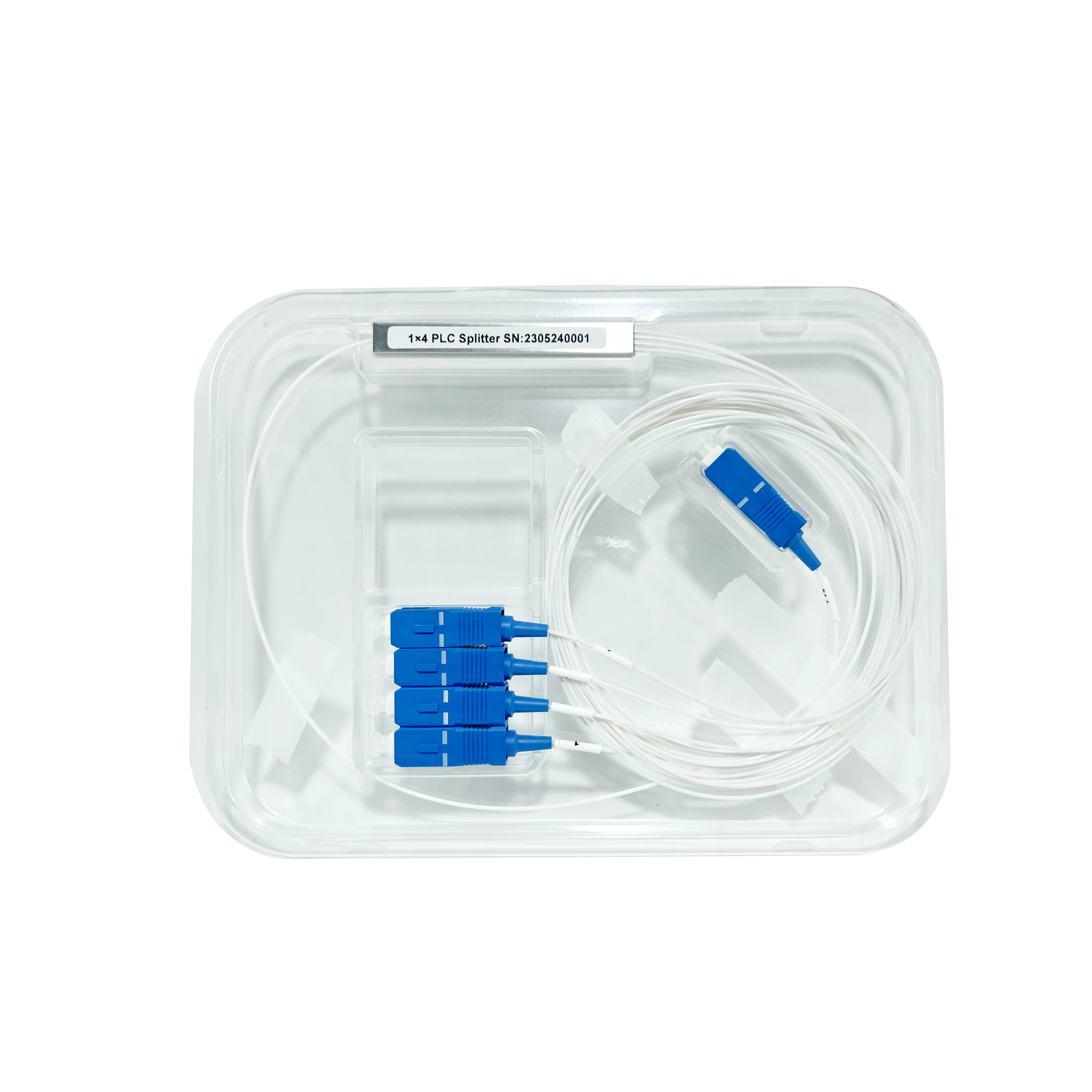 Factory 1260 1650 Nm Different Meters Fttx Communication 1x4 Mini Sc Pc ...