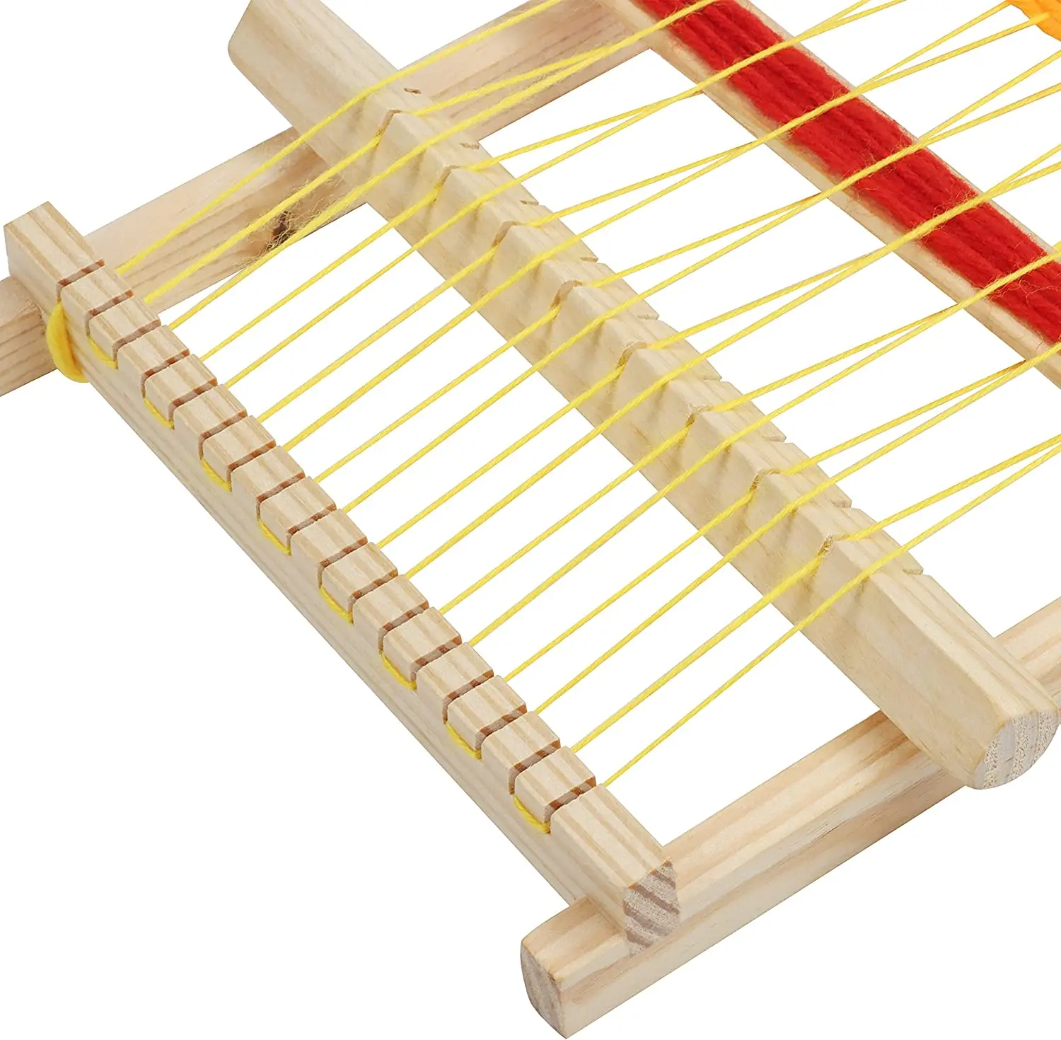 Wood Loom Weaving Loom Wooden Craft Set for Beginners
