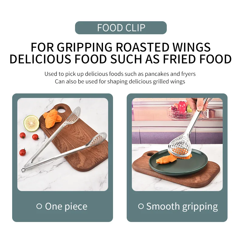 Manufacturers Spot Food Clip Stainless Steel Kitchen Barbecue Clip ...