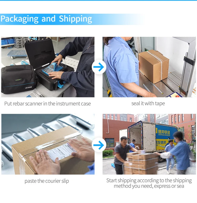 Pachometer Scan Rebar - G200 Concrete Reinforcement Scanner