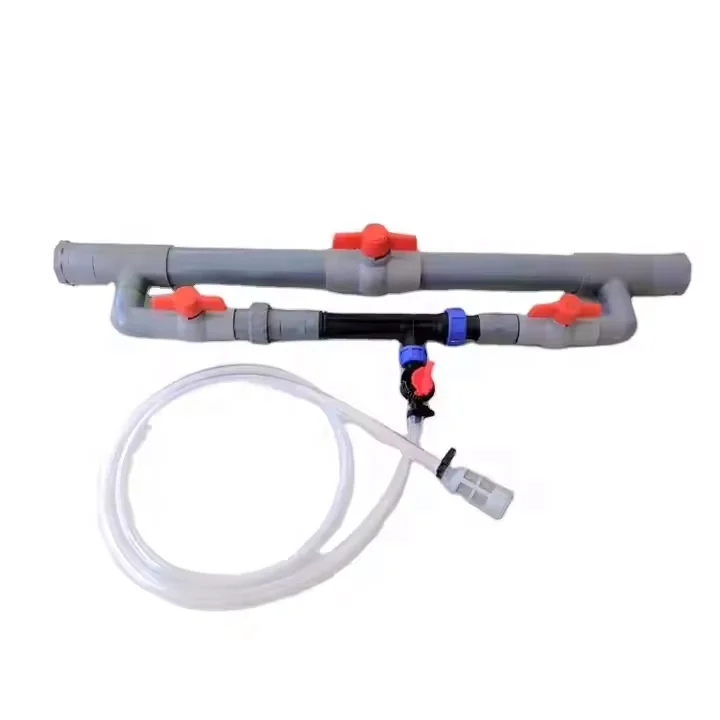 Full Kit Venturi Fertilizer Injector with Valve and Connecting Pipe for ...
