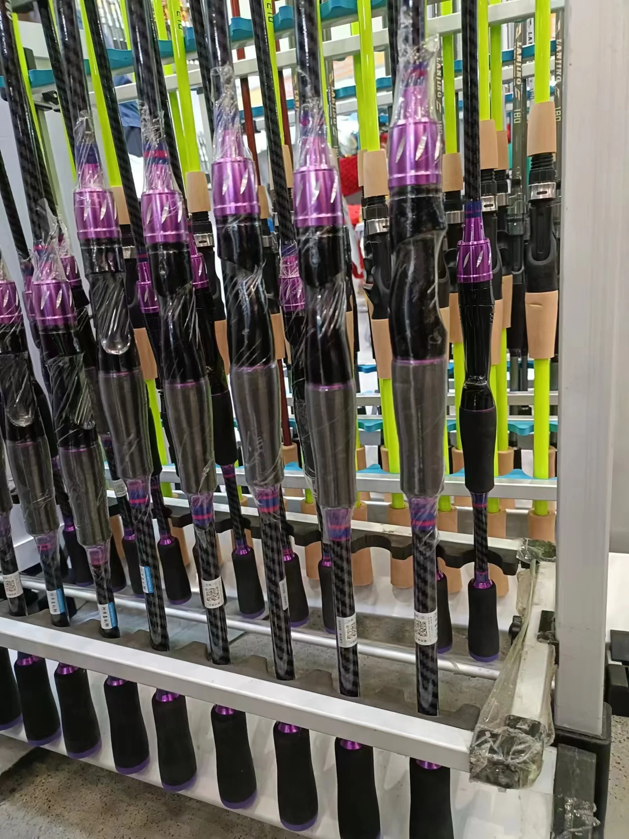 Factory OEM Fiberglass Solid Fishing Rod Colorful Fishing Rod| Alibaba.com