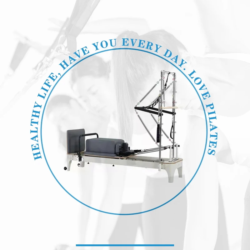 Wooden Pilates Bed Core Training Pilates Reformer Half Trapeze Oak Bed ...