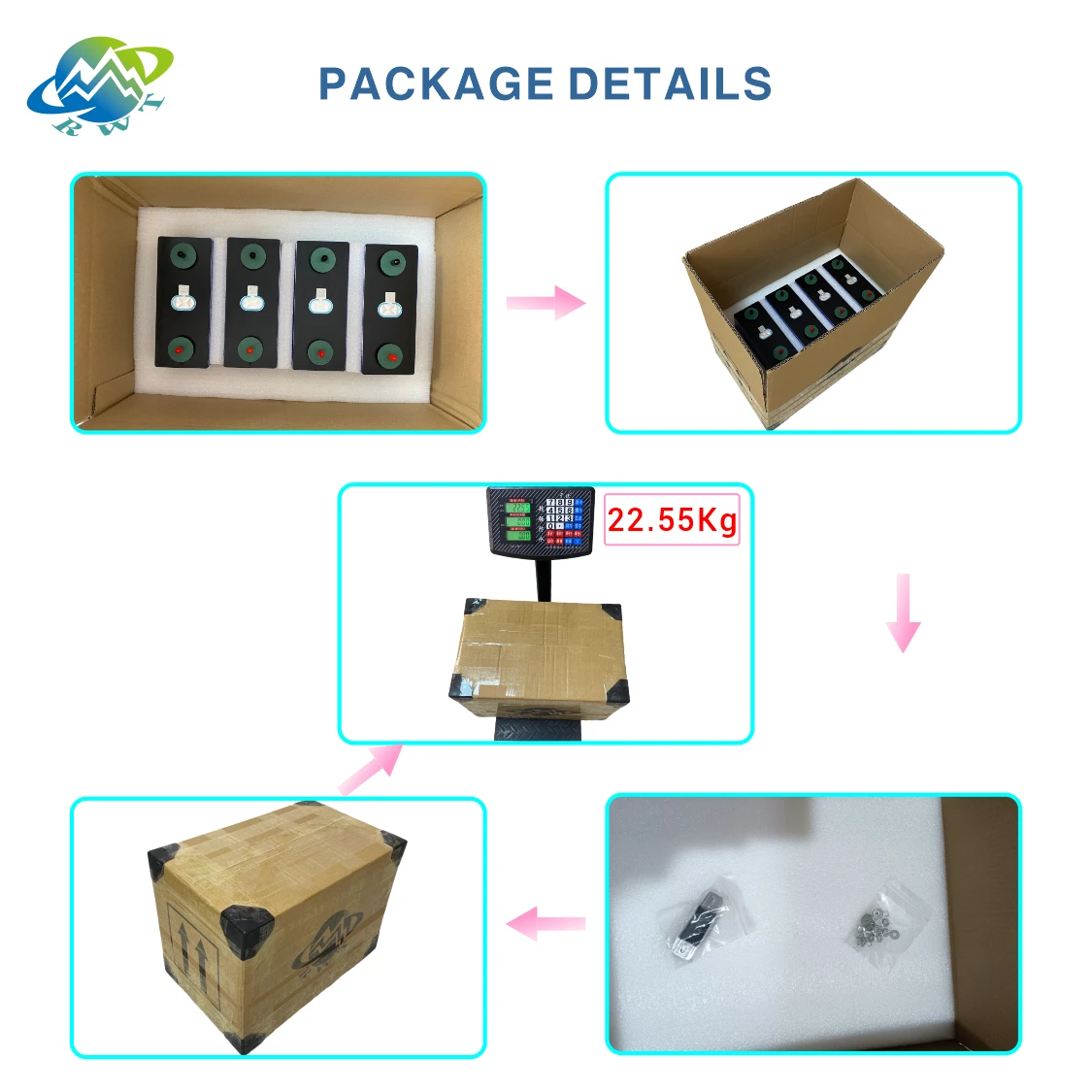 Rwt Eu Stock 280ah Lifepo4 Battery 3.2v Lf280k 6000 Cycles Grade A ...