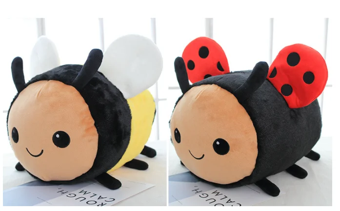 Cute Ladybug Bee Stuffed Plush Toy - Perfect Gift for Kids