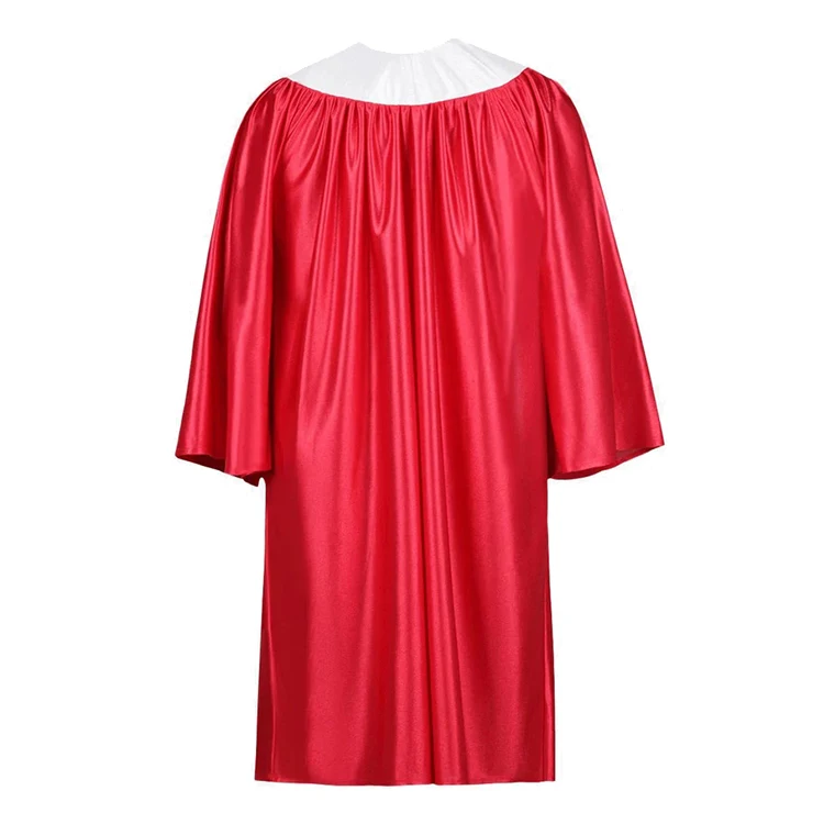 Custom Shiny Sprite Rounded Yoke Church Children Choir Robes Gown - Buy ...