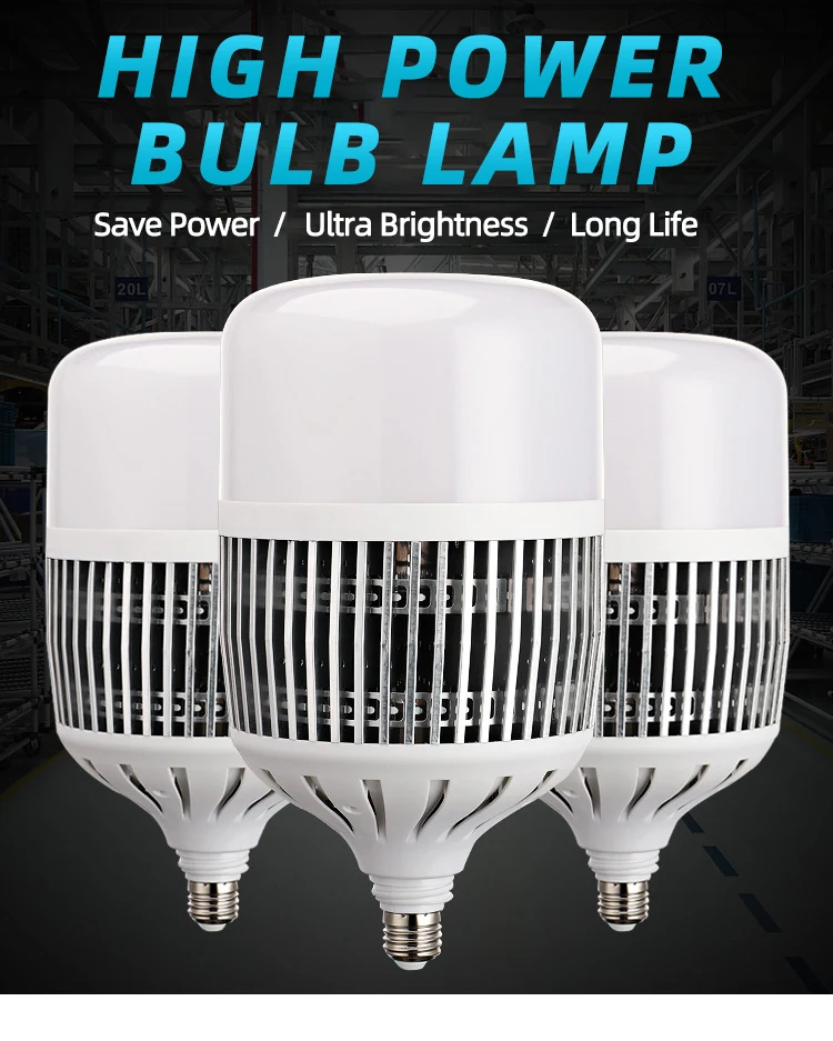 Wholesale Led High Power T-shaped Bulb E27e40 50w100150w Workshop ...