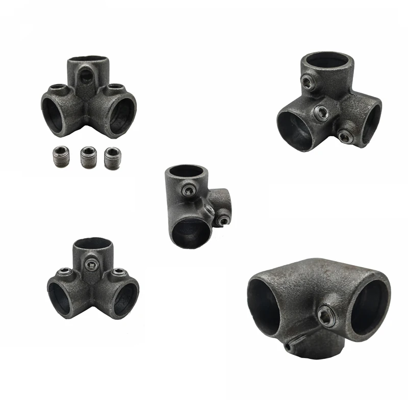 40mm Square Tube Connector - Durable Key Clamp Fitting