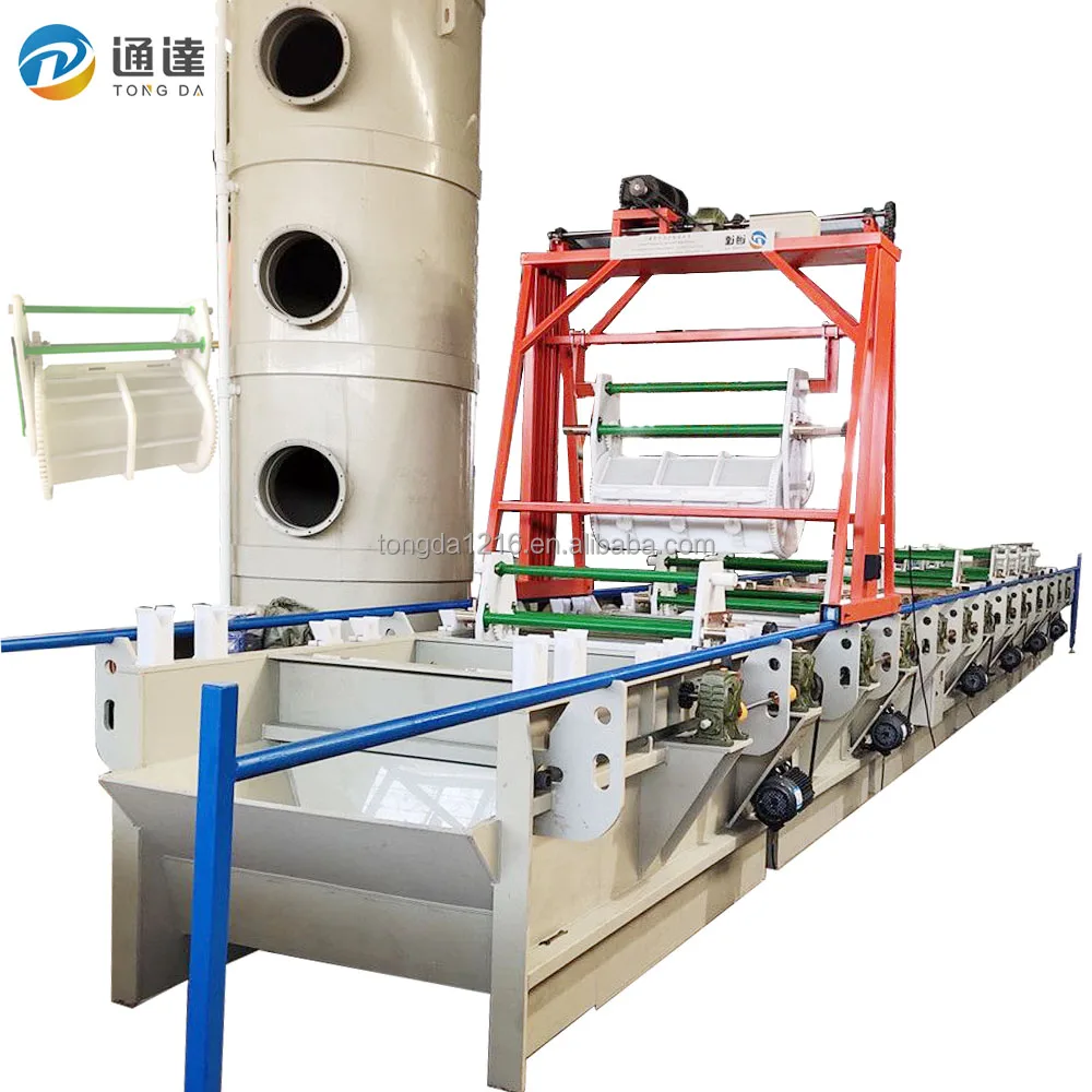 Tongda11 Barrel Type Electroplating Machine Zinc Plating Line ...