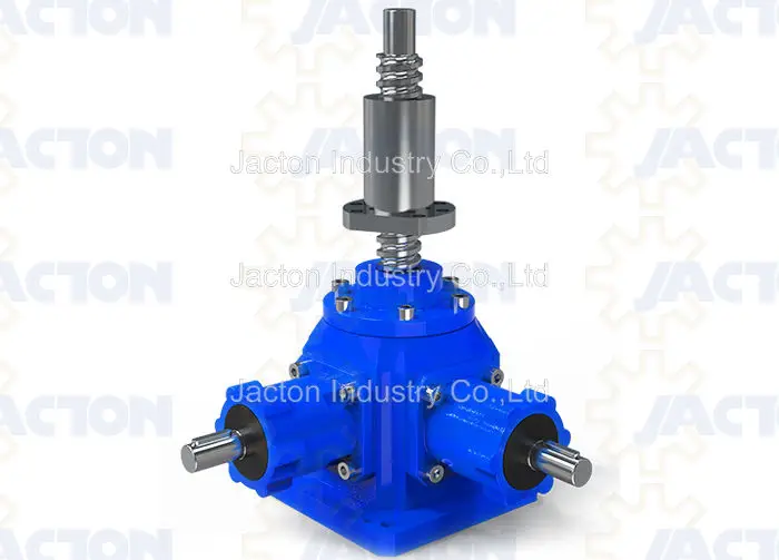 400kg Small Bevel Gear Screw Jack - Buy High Speed Screw Jacks,Bevel ...