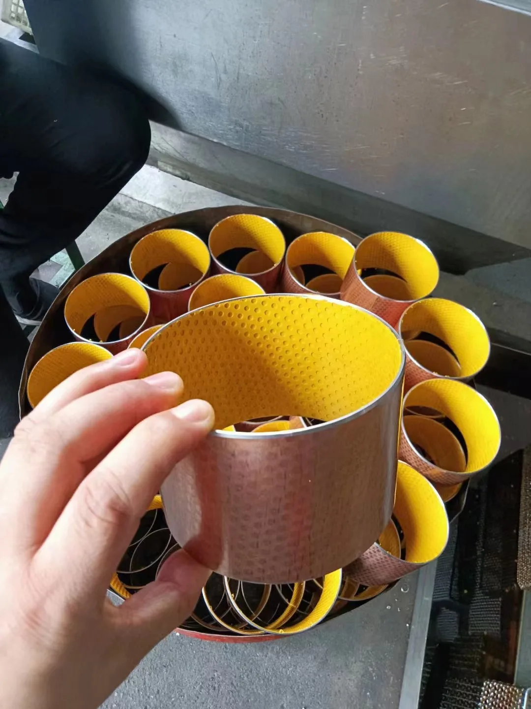 Tehco Boundary Lubricating Bushing Made Of Steel Base Bronze Power And ...