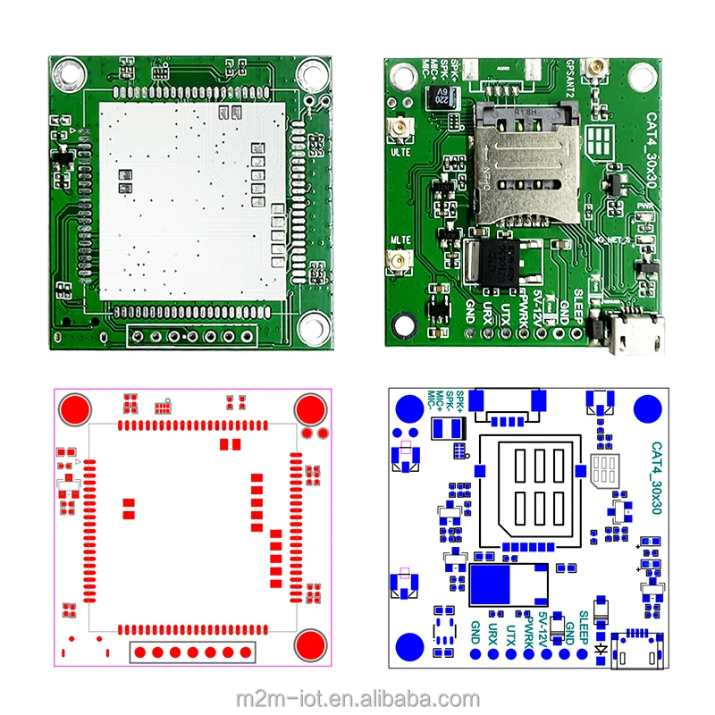 Simcom Sim7600sa Lte Cat1 Core Board Breakout Kit Te A Module Gsm 4g Wireless Development Board