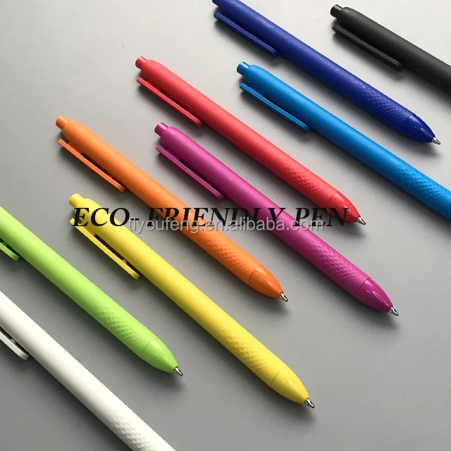 Promotional PLA Eco Friendly Ball Pen Corn Material 100% Biodegradable ...