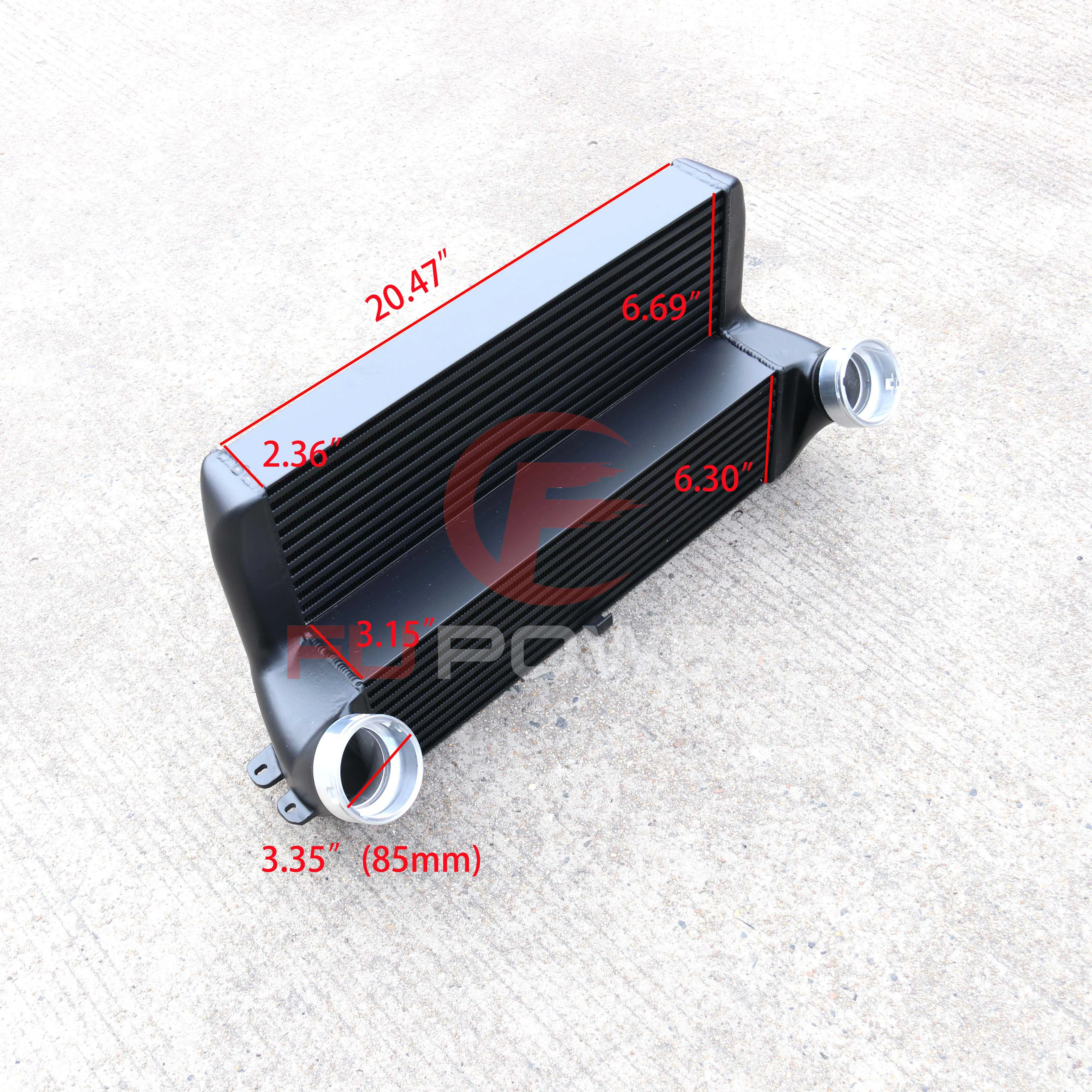 Front Mount Intercooler for BMW X5 X6 35i/ix 35d E70/E71 F15/F16 2.0L 3 ...