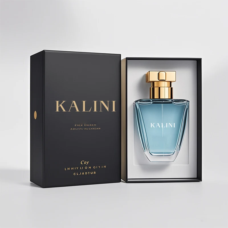 Custom Logo Luxury Perfume Gift Boxes with Embossing Matt Lamination ...