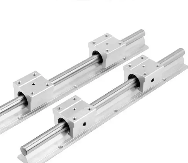Guide Rail SBR30 Guide Block SBR30UU Linear Shaft Supports SK20 Block ...