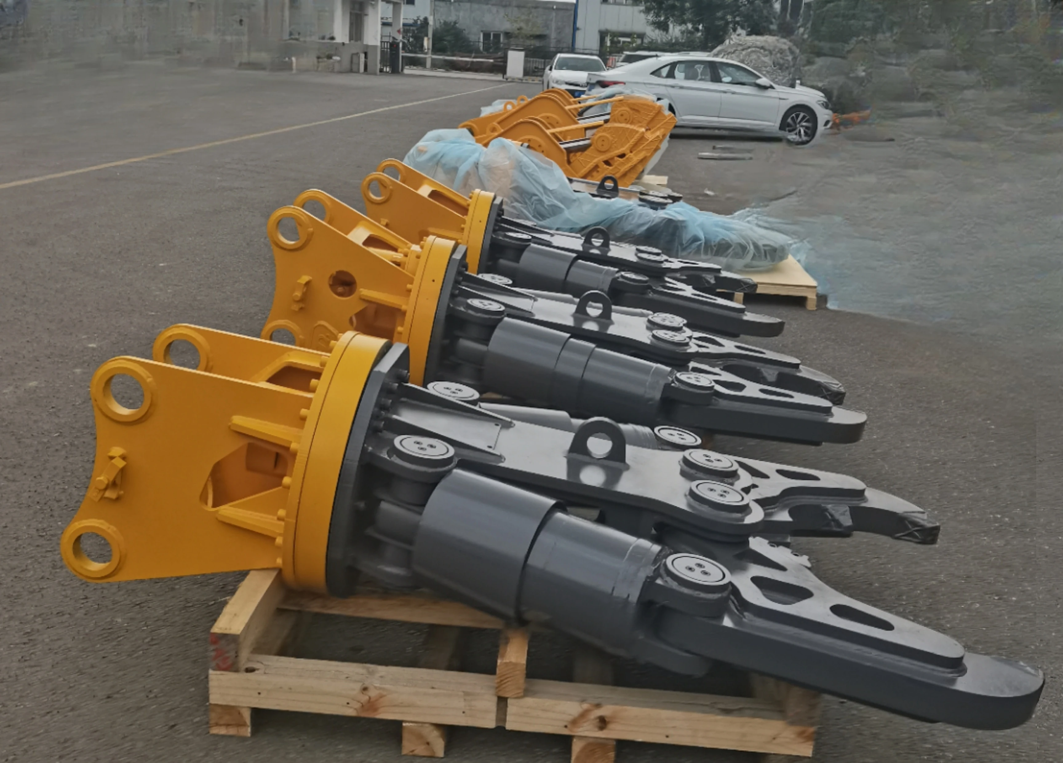 Excavator Hydraulic Shear Sections Demolition Shear For 20-30 Ton ...