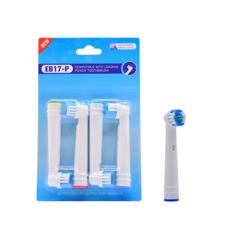 Oral B Sonic Electric Toothbrush Head With Soft Bristles, 4pcs/pack, Oem