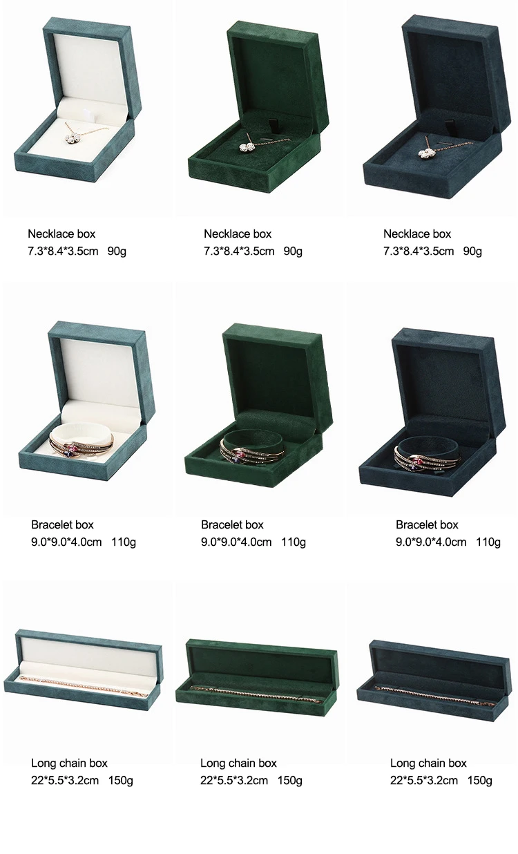 Wholesale Luxury Jewellery Box Packaging - Custom Velvet