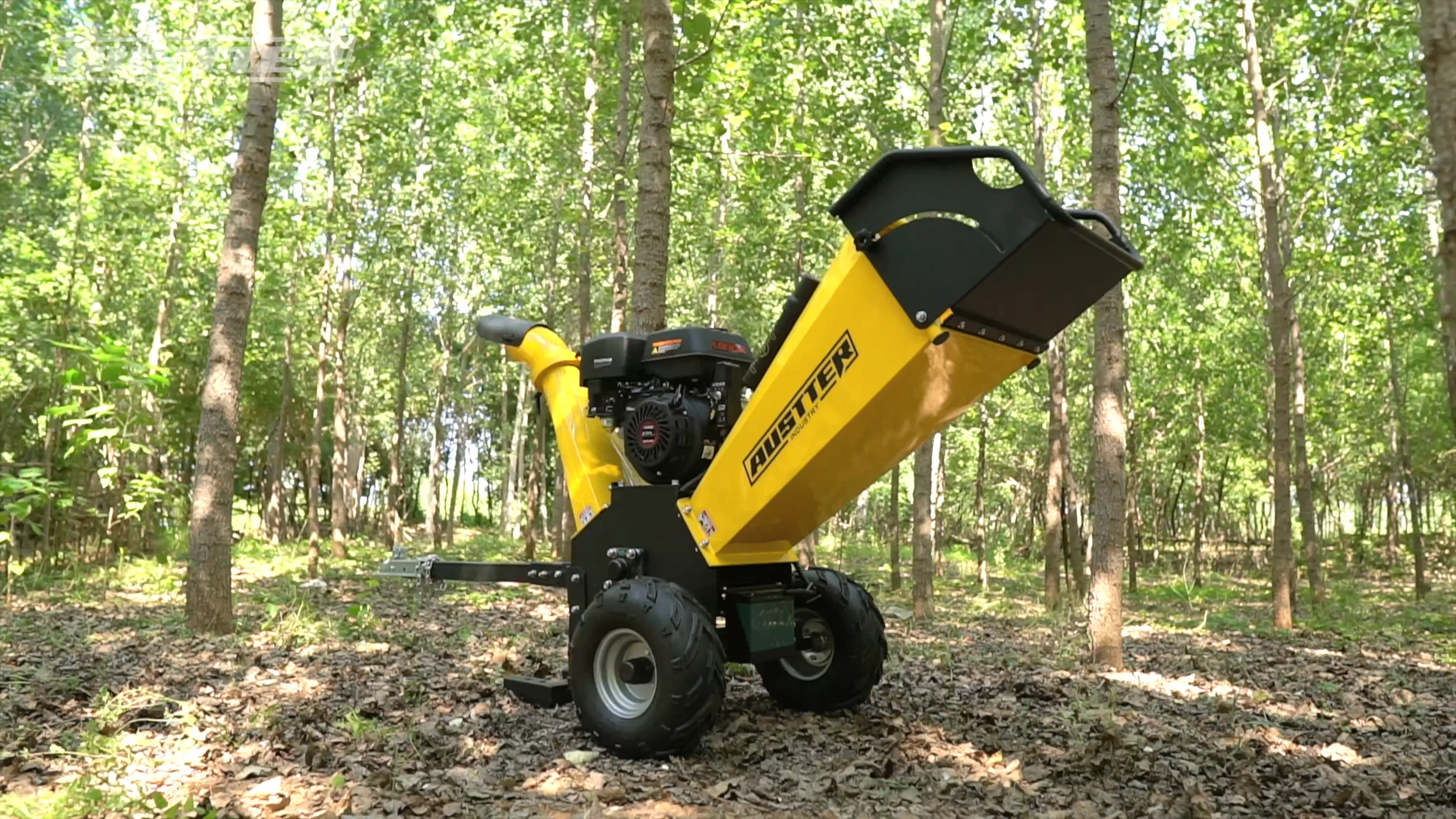 Austter Garden Commercial Wood Chipper Branch Shredder Wood Chipper ...