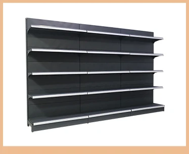 Angle Hardware Gondola Shelf Supermarket Shelves Racks Customized Size ...