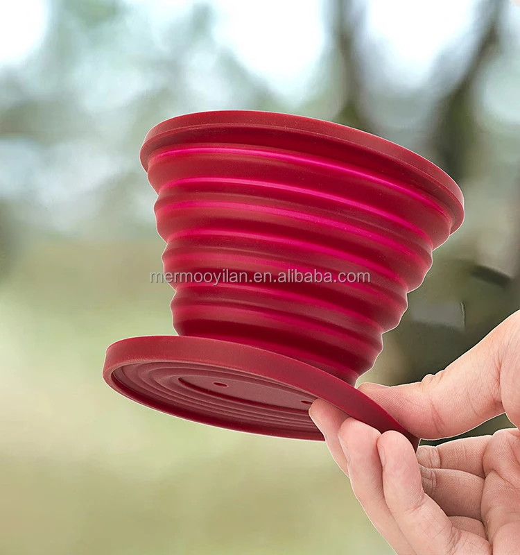 Mermoo Yilan Collapsible Pour Over Coffee Dripper Cone Reusable ...