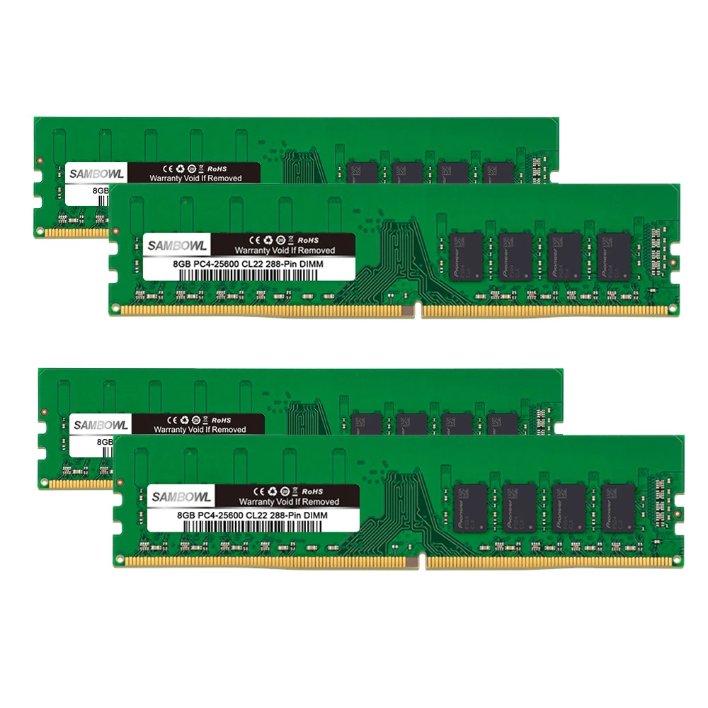 Pc Ddr4 8gb 16gb 3200mhz Desktop Ram Memory U-dimm Internal Memoria Ram ...