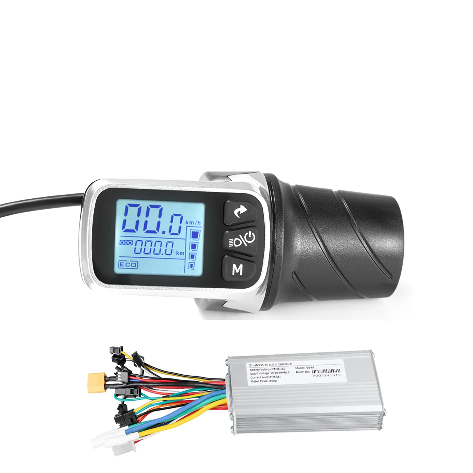 High Quality 24v-48v 250w 350w 500w Electric Bicycle Lcd Display With ...