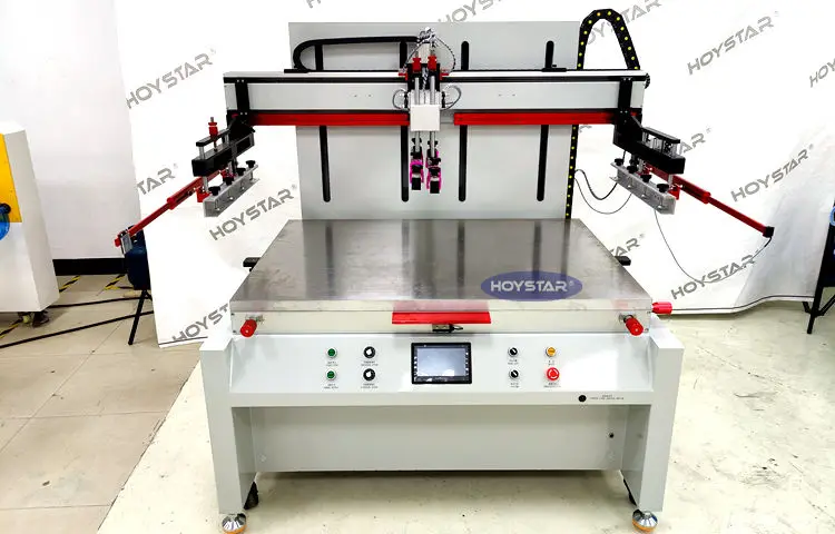 Flatbed Semi-automatic Screen Printing Machine For Glass Acrylic Board ...