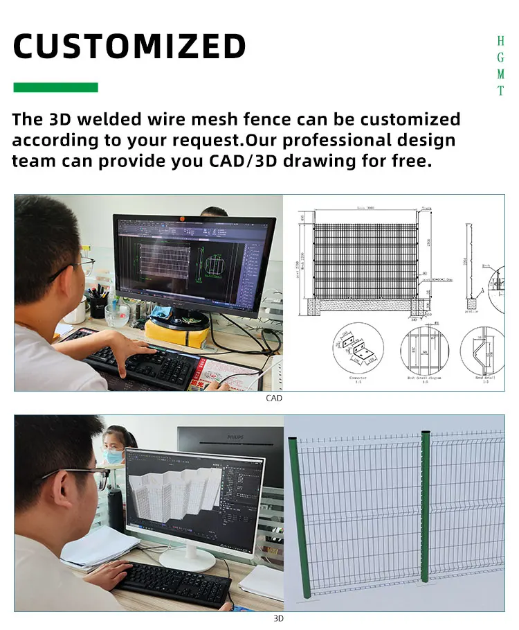 Made In China Welded Wire Mesh Fence Galvanized 3d Wire Mesh Fence ...