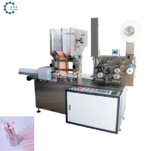Full Automatic Individual Drinking Straw Packing Manufacturer Single ...