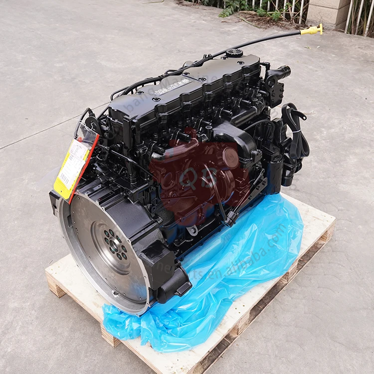 Genuine Cummins Isbe300 50 Engine Assy Isb6.7 6 Cylinder Diesel Engine ...