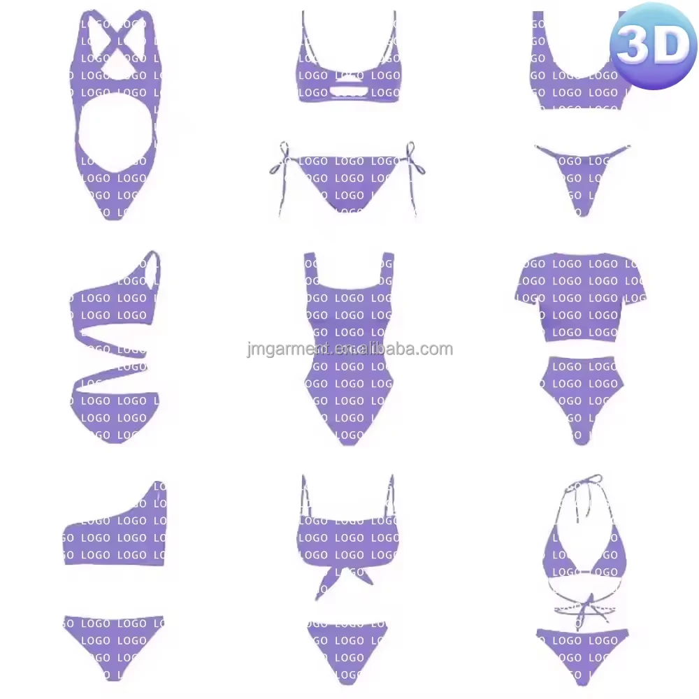 Custom logo Swimsuits Bikinis Woman Bikini 2025 Summer Women Plus Size ...