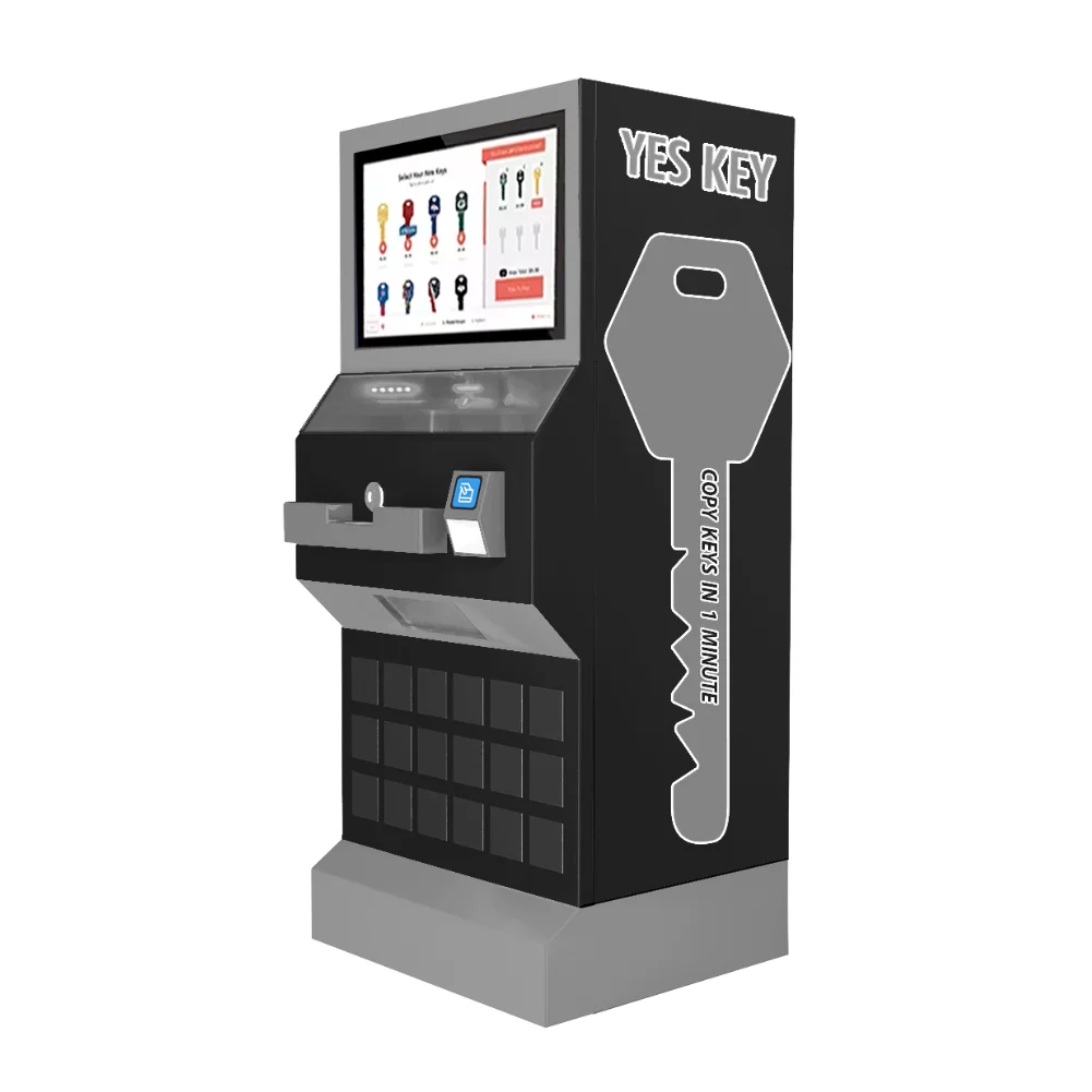New Concept Black Duplicate Key Vending Machine - Fully Automatic
