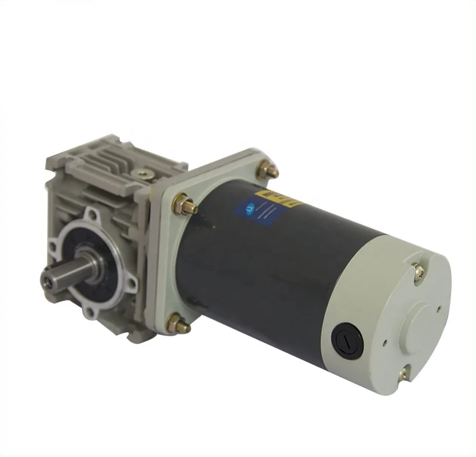 Dc Gear Motor 12v 24v Electric Motor With Worm Gearbox And High Torque ...