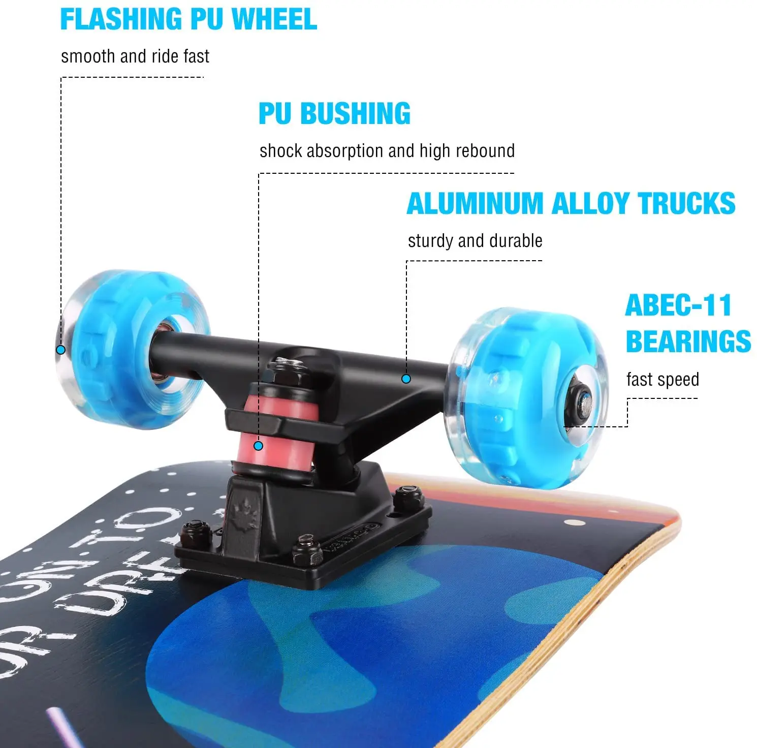 31 Pro Complete Skateboard 7 Layer Maple Wood Skateboard - Buy 7 Layer ...