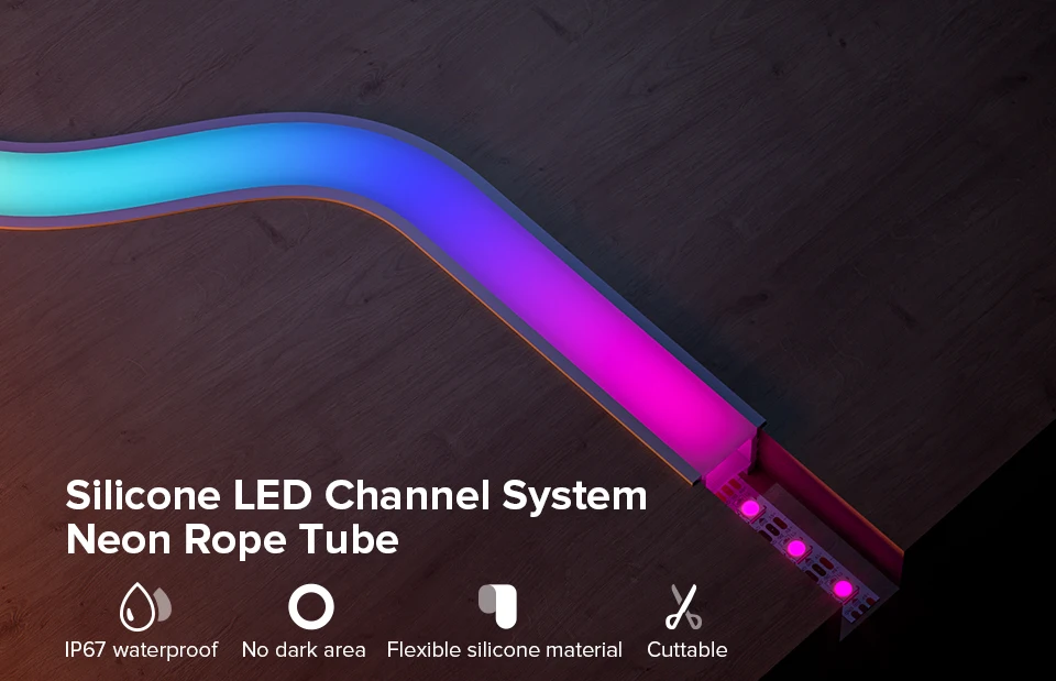 Neon Sign Silica Gel Covering Tube for LED Light Strips