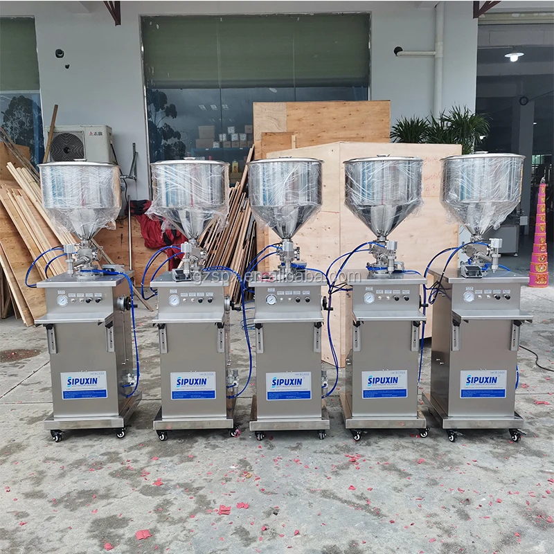 Semi-automatic High Viscosity Liquid Filling Machine