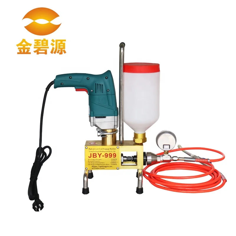 Single Component Polyurethane Waterproofing Injection Grouting Machine ...