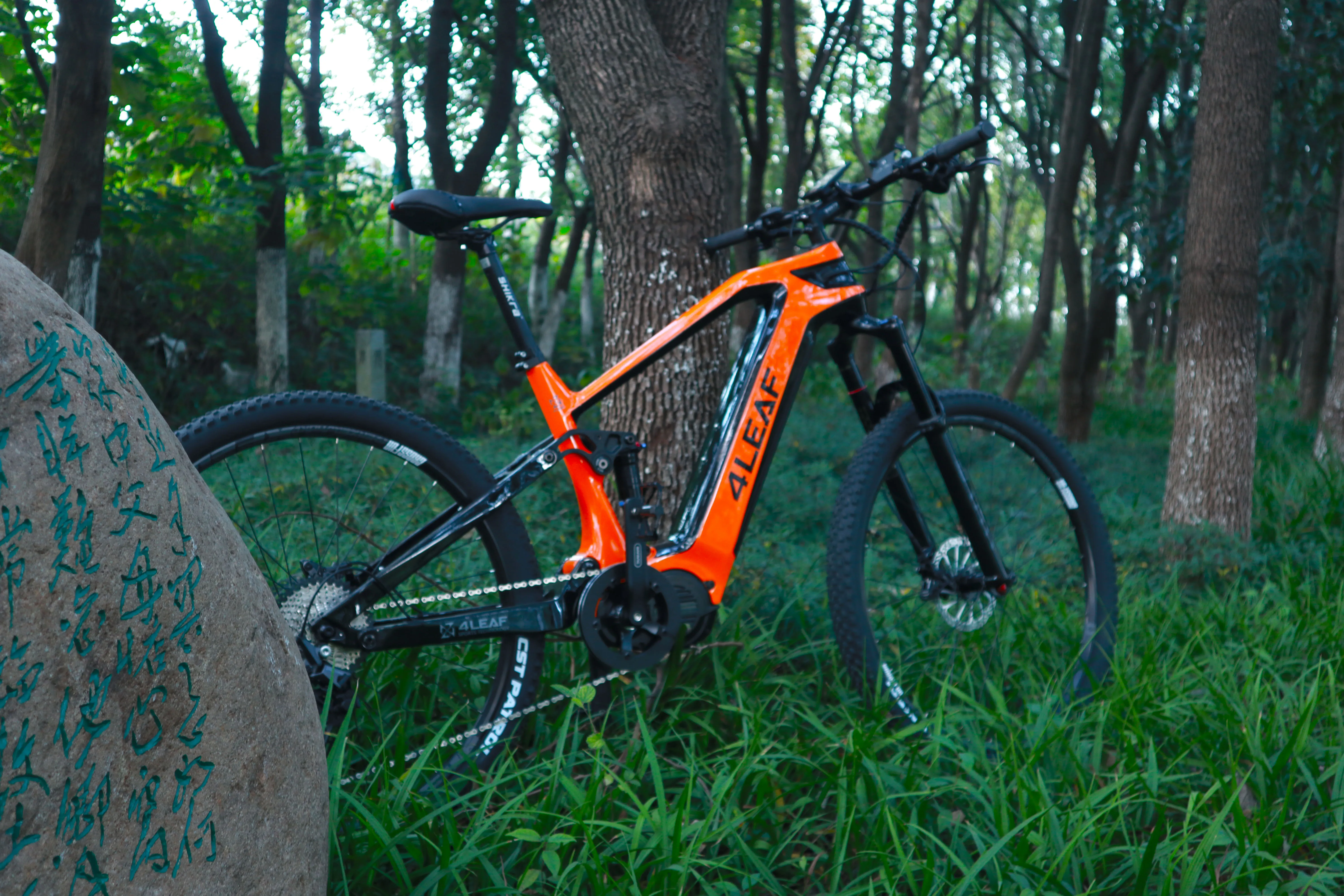Enduro Frame Mountain Ebike Carbon Fiber for Bafang M560